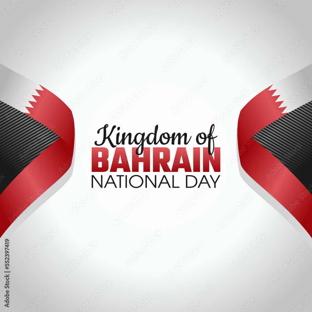 vector graphic of Bahrain national day good for Bahrain national day ...