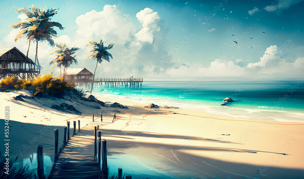 Life Abstract Background