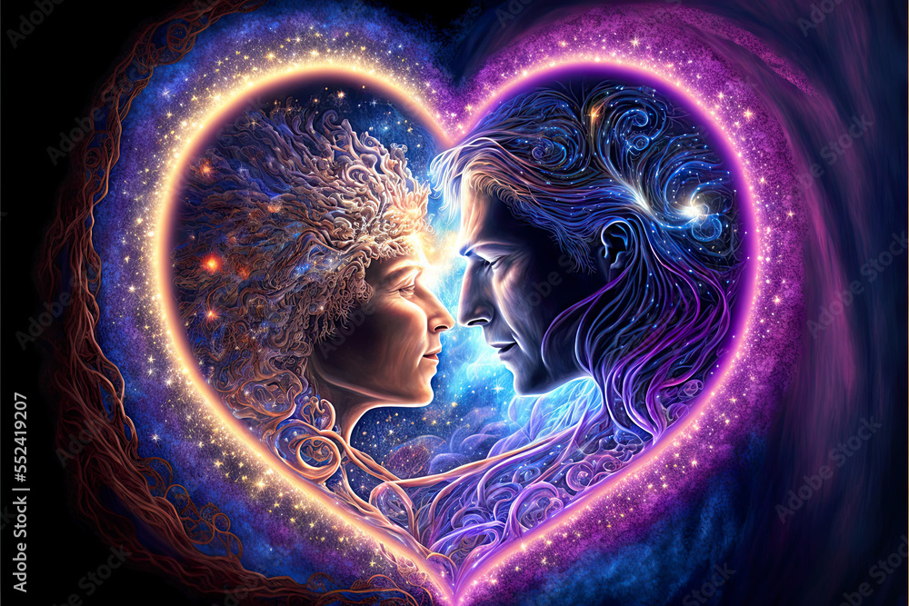 True love, twin flames, finding the other and becoming one, souls ...