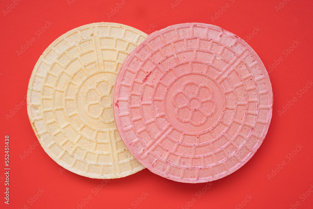 Turkish Local Food 'Kagit Helva' Wafer Halva Colorful Background Photo ...