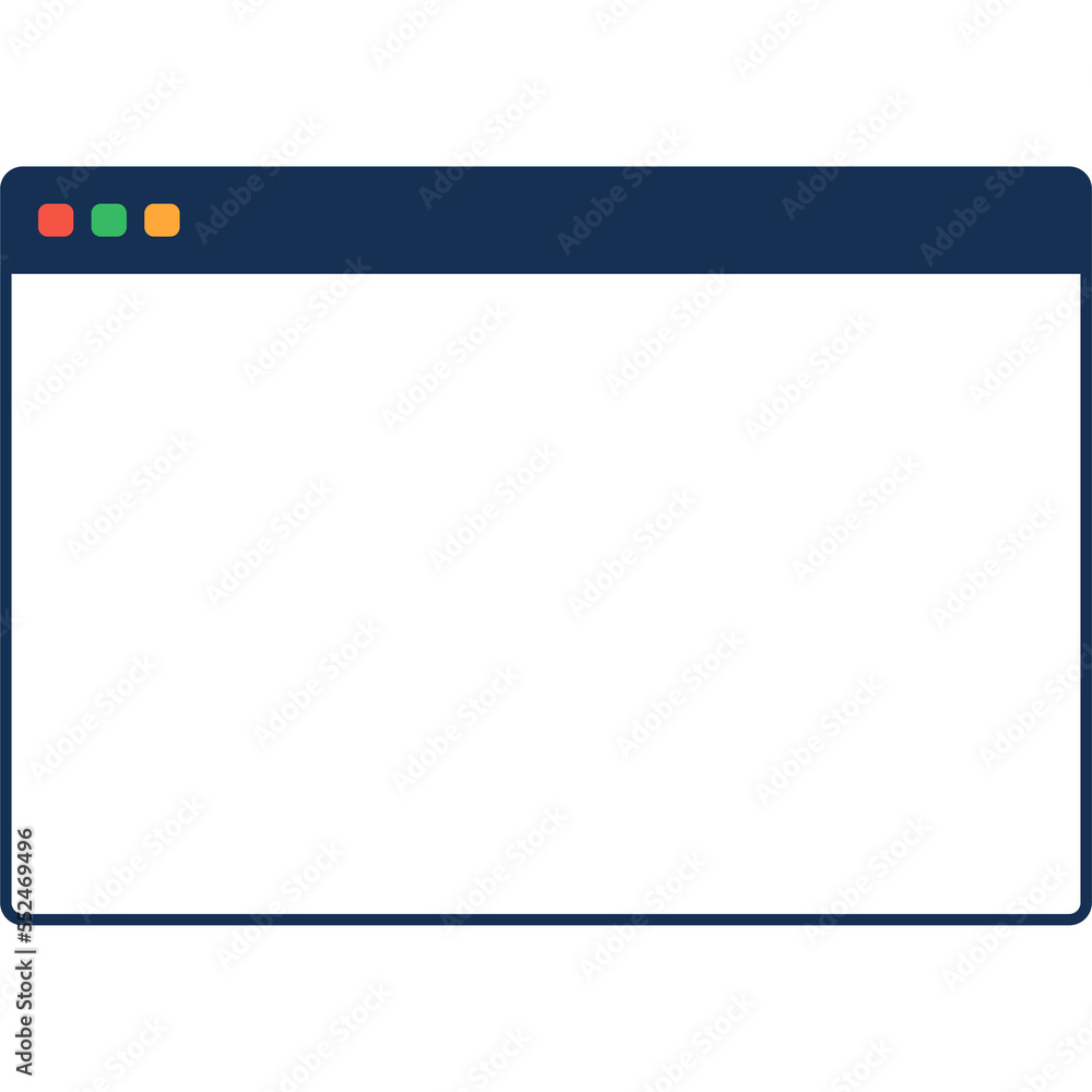 browser frame illustration Stock Illustration | Adobe Stock