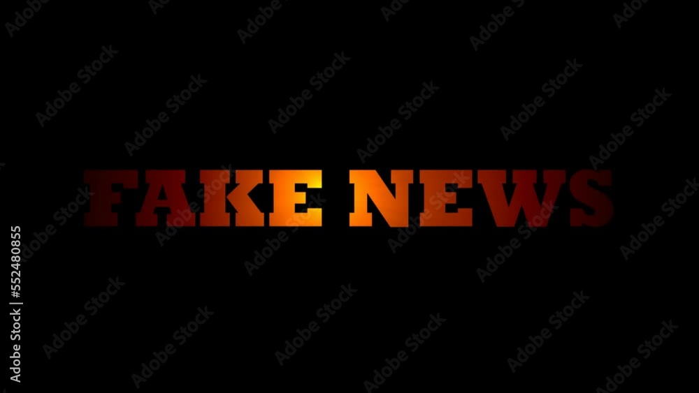 Fake News intro. Broadcast news opener. Perfect for outro videos ...