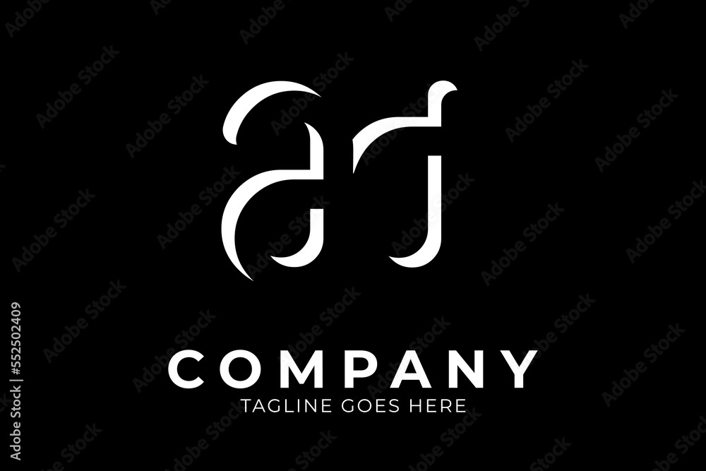 Letter ADV Shadow logo design inspiration Stock Vector | Adobe Stock