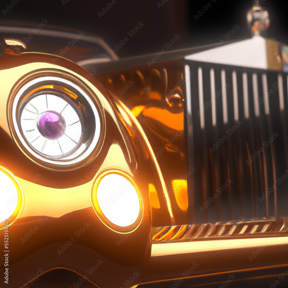 Night Drive: Illuminating the Road Ahead with AI-Powered Car Art. AI ...