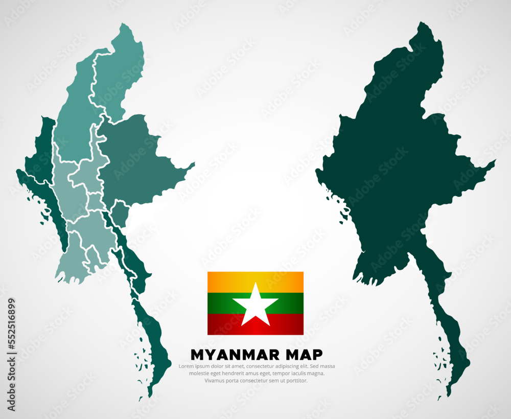 myanmar map image