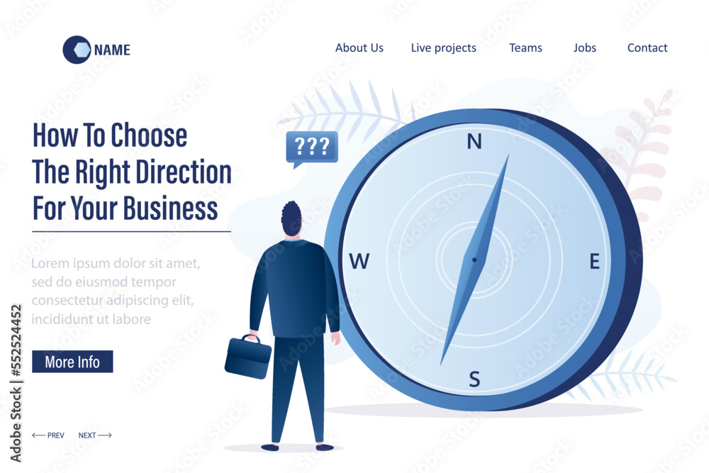How to choose the right direction for your business, landing page ...