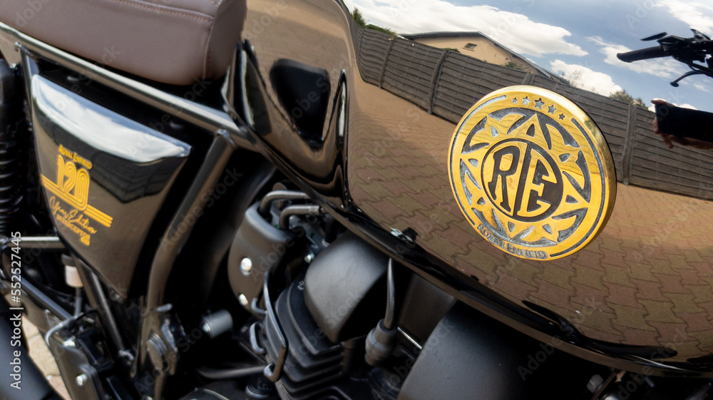 Royal Enfield interceptor motorcycle 120th limited edition Anniversary ...