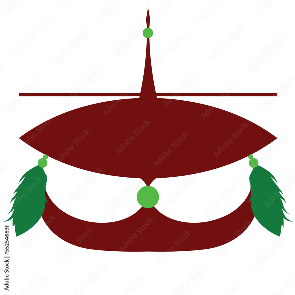 Vector of wau bulan malaysia for graphic design Stock Vector | Adobe Stock