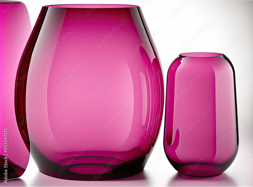 Glass and glass textures Pantone Viva Magenta, Pantone of the year 2023 ...