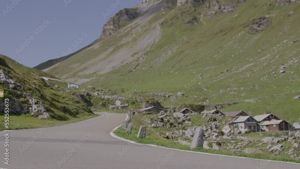 Driving video of the Sustenpass in Switzerland. The Susten pass is a ...