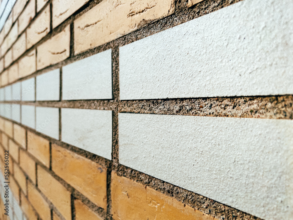 Scandinavian architecture style brickwork pattern, texture of a brick ...