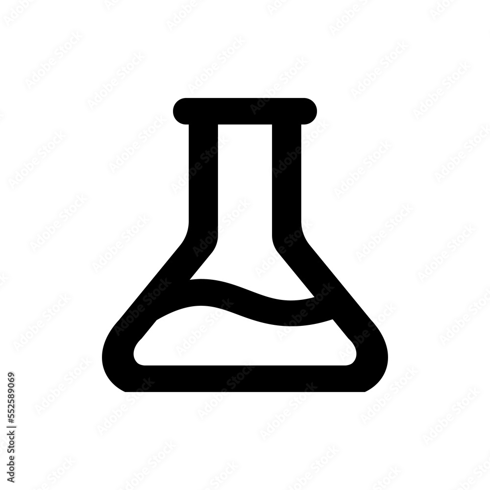 Test tube icon or Test tube outline icon isolated on white background ... Test tube icon or Test tube outline icon isolated on white background ...