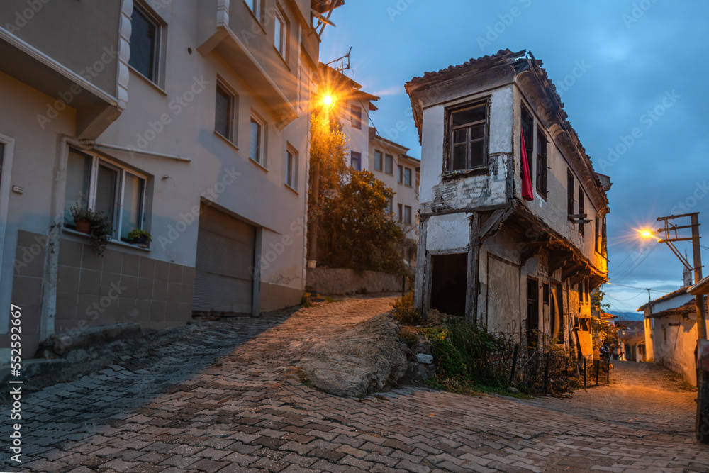 Trilye, an old Greek village, is famous for its architecture, churches ...