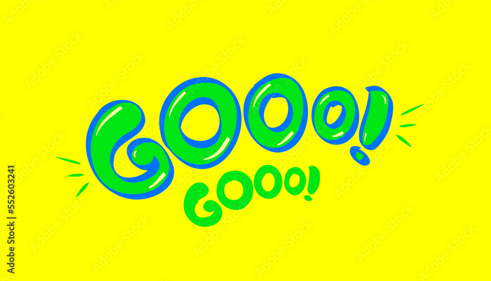 Gool typography with organic lines, Hand Lettering Calligraphy. Soccer ... Gool typography with organic lines, Hand Lettering Calligraphy. Soccer ...