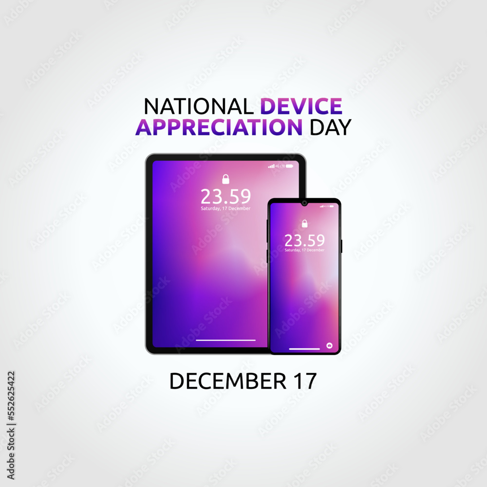 vector graphic of national device appreciation day good for national ...