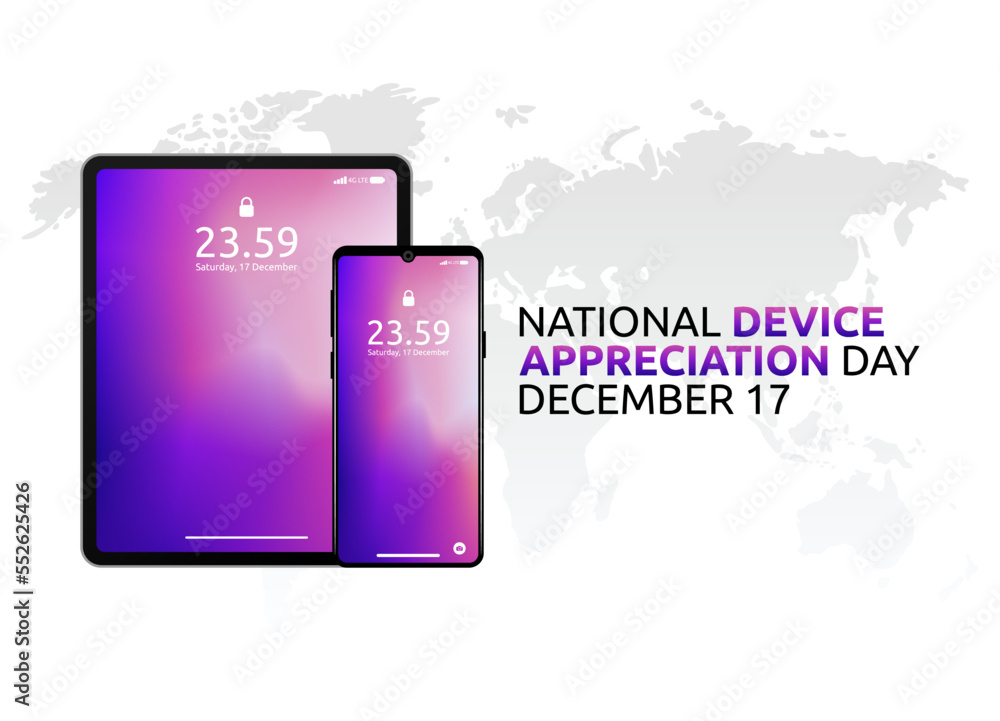 vector graphic of national device appreciation day good for national ...