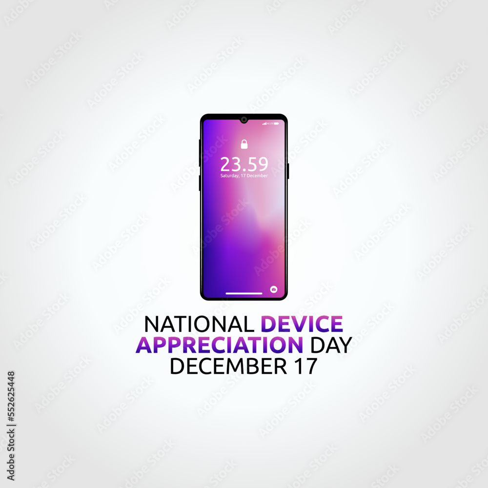 vector graphic of national device appreciation day good for national ...
