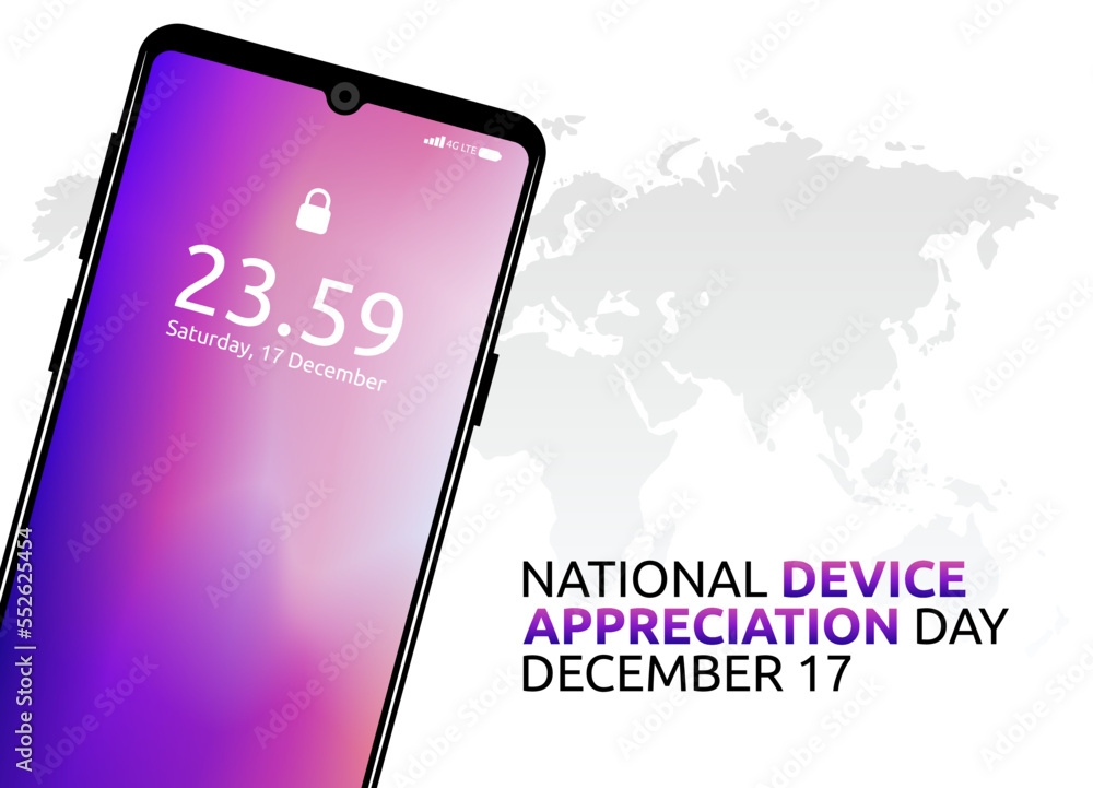 vector graphic of national device appreciation day good for national ...