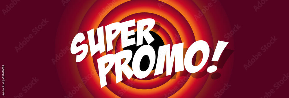 Super promo Stock Vector | Adobe Stock