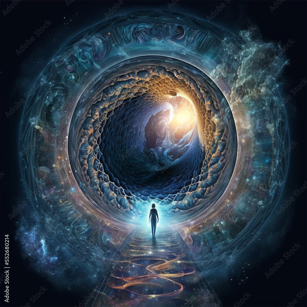 ai generated art of space, galaxy, other dimension, surrealism, good ...