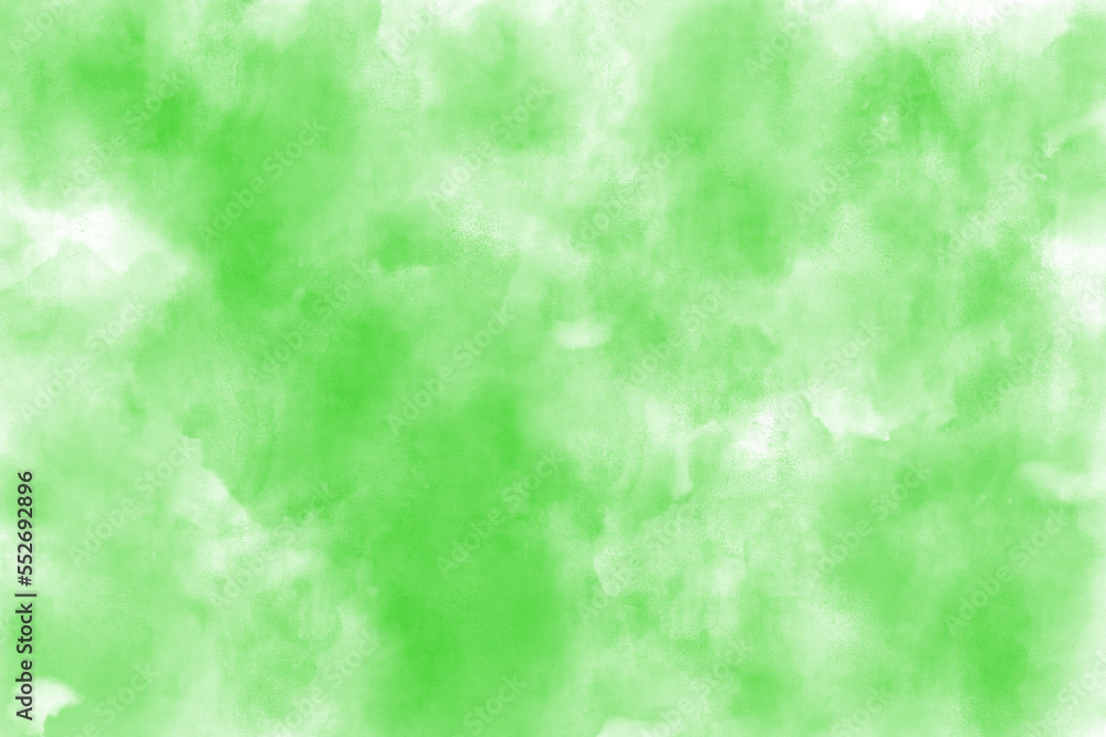 Use this green watercolour wash as a background for digital art ...