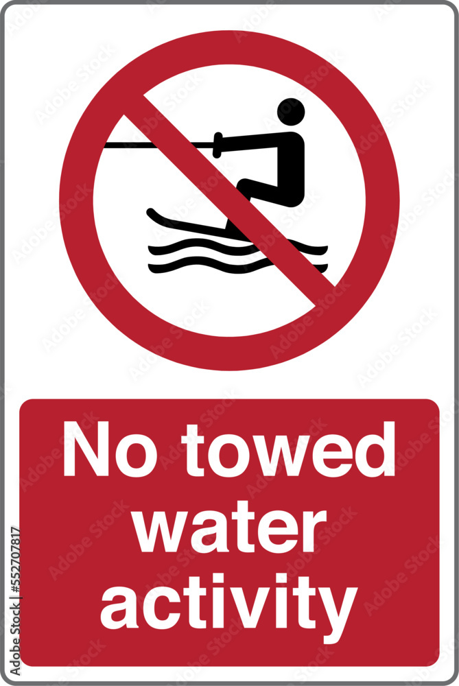 Safety warning prohibition signs icon pictogram symbol registered with ...