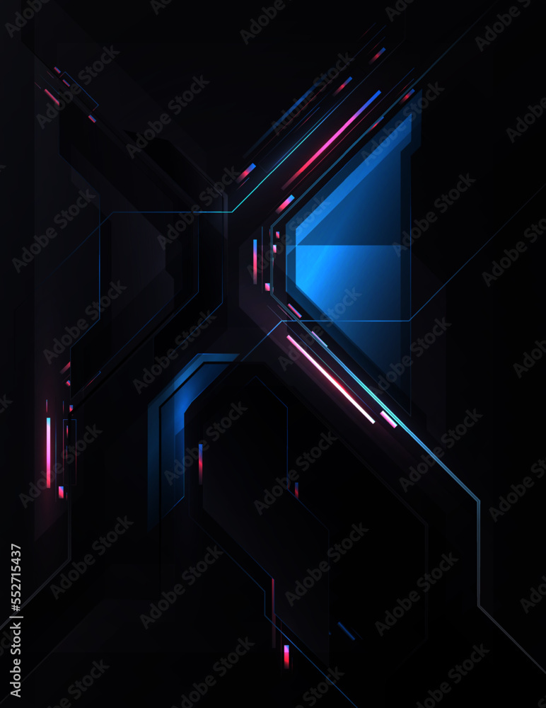 cyber background and link network, light background , digital ...