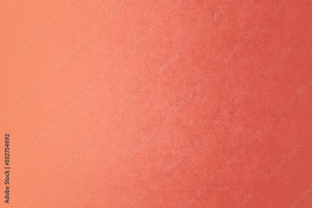 Mockup Paint orange peach gradation with light shade on eco friendly ...