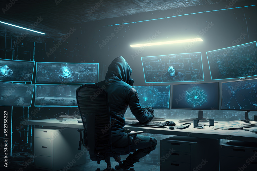 Dangerous Hacker Breaks into Government Data Servers and Infects Their System with a Virus. His ...