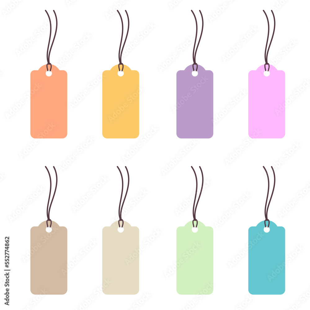 Set of shopping tags with text - Limited edition, best choice, special ...