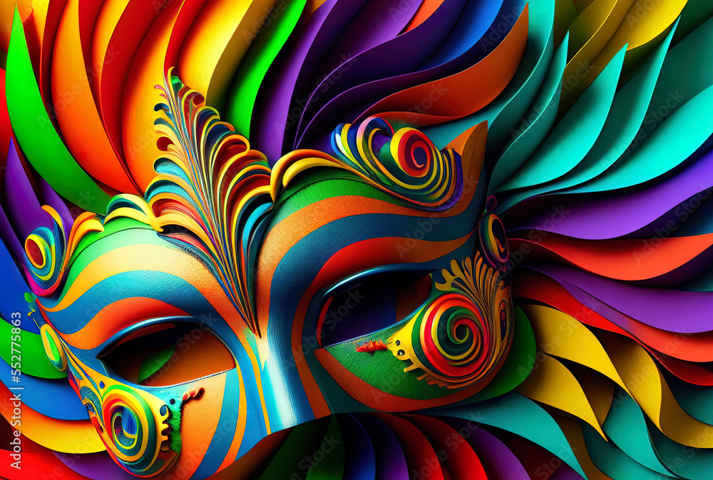 Colourful Carnival Background
