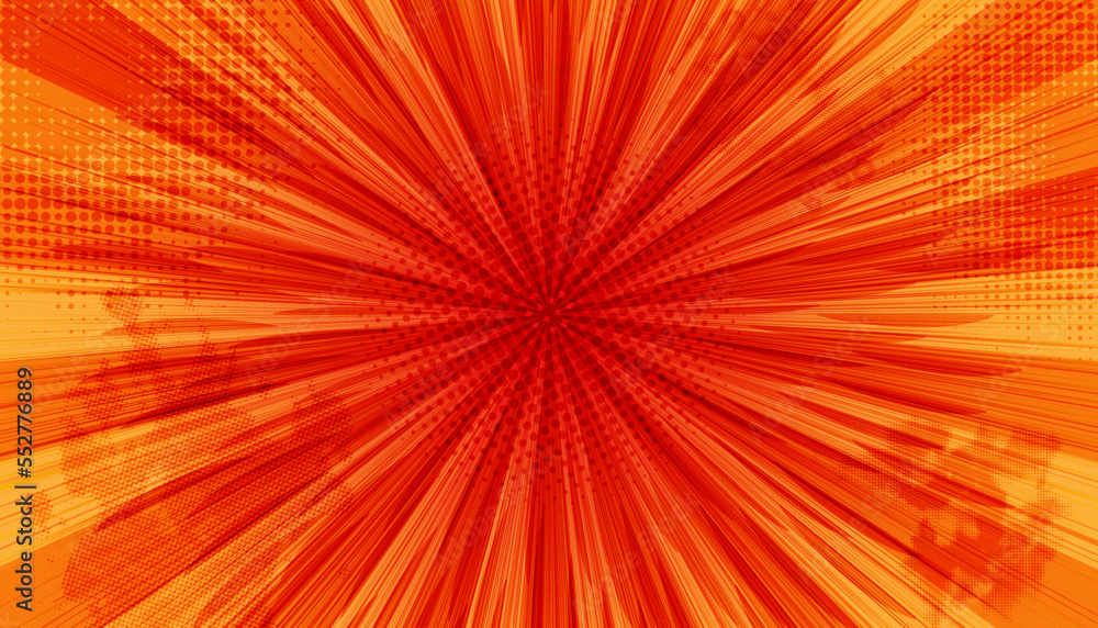 abstract comic background for comic, banner, poster or other Stock ...