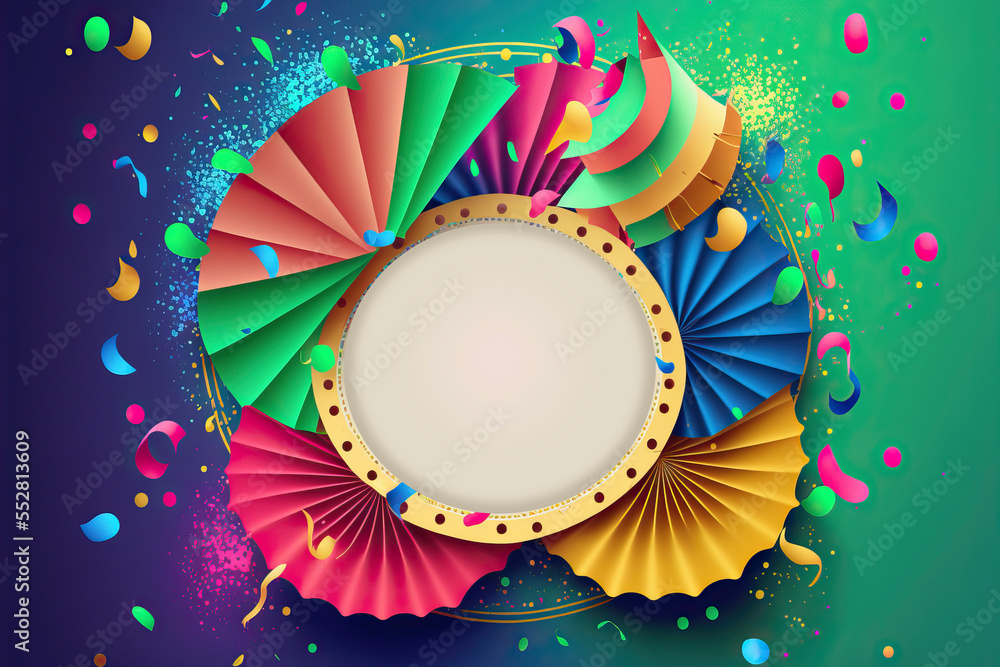 Celebration banner for Carnaval party, June celebration, Parintins ...