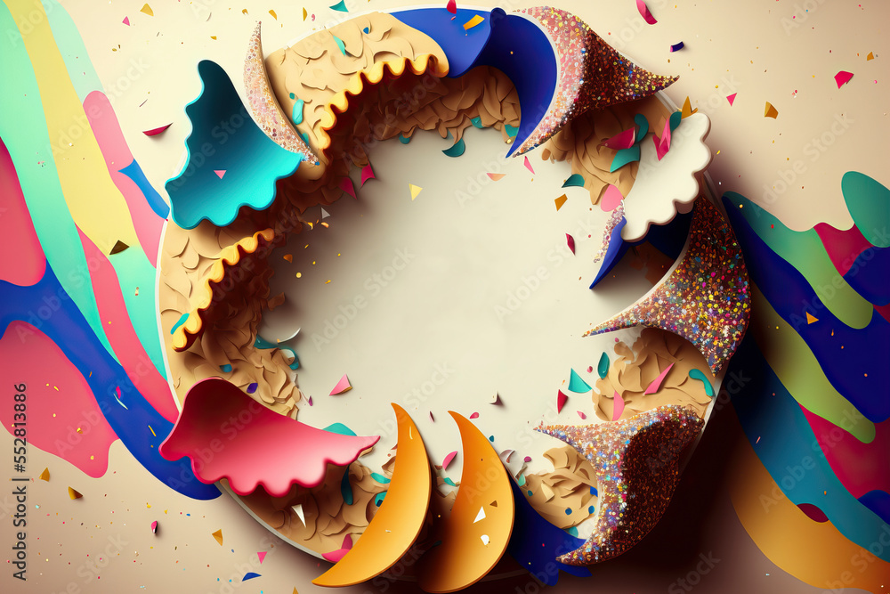 Celebration banner for Carnaval party, June celebration, Parintins ...