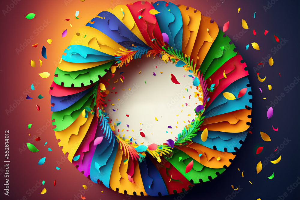 Celebration banner for Carnaval party, June celebration, Parintins ...