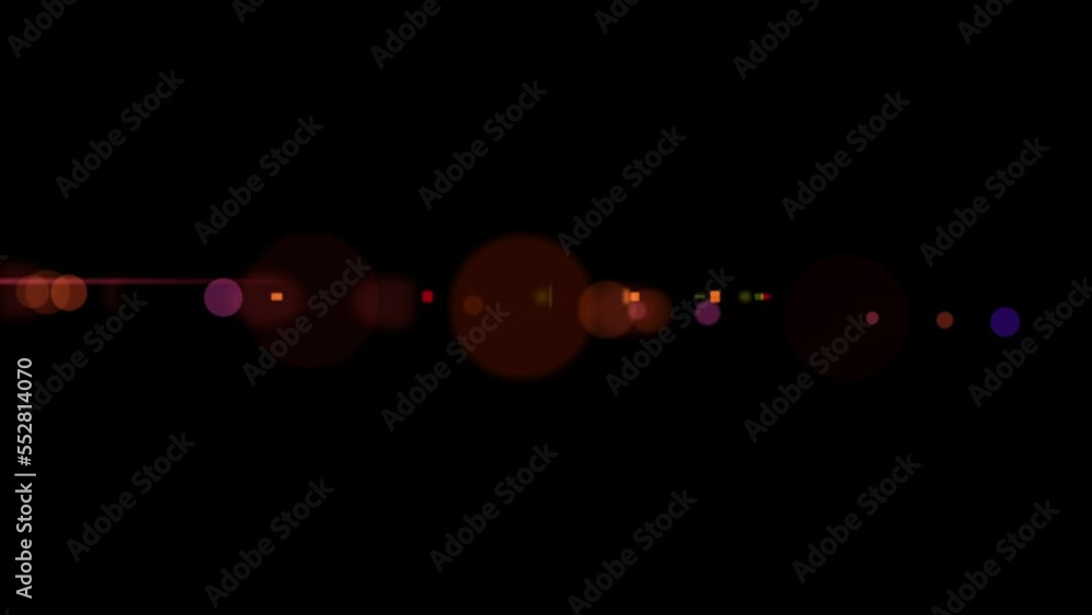 Light Rays Stroke Fx Animation, 4k animation of a light leak visual ...