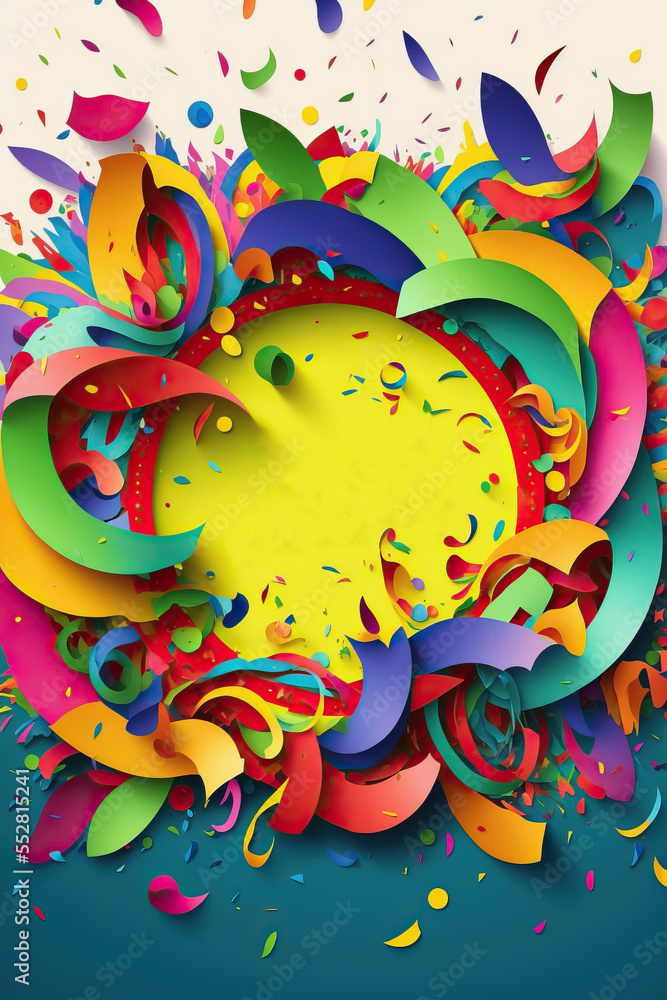 Celebration banner for Carnaval party, June celebration, Parintins ...
