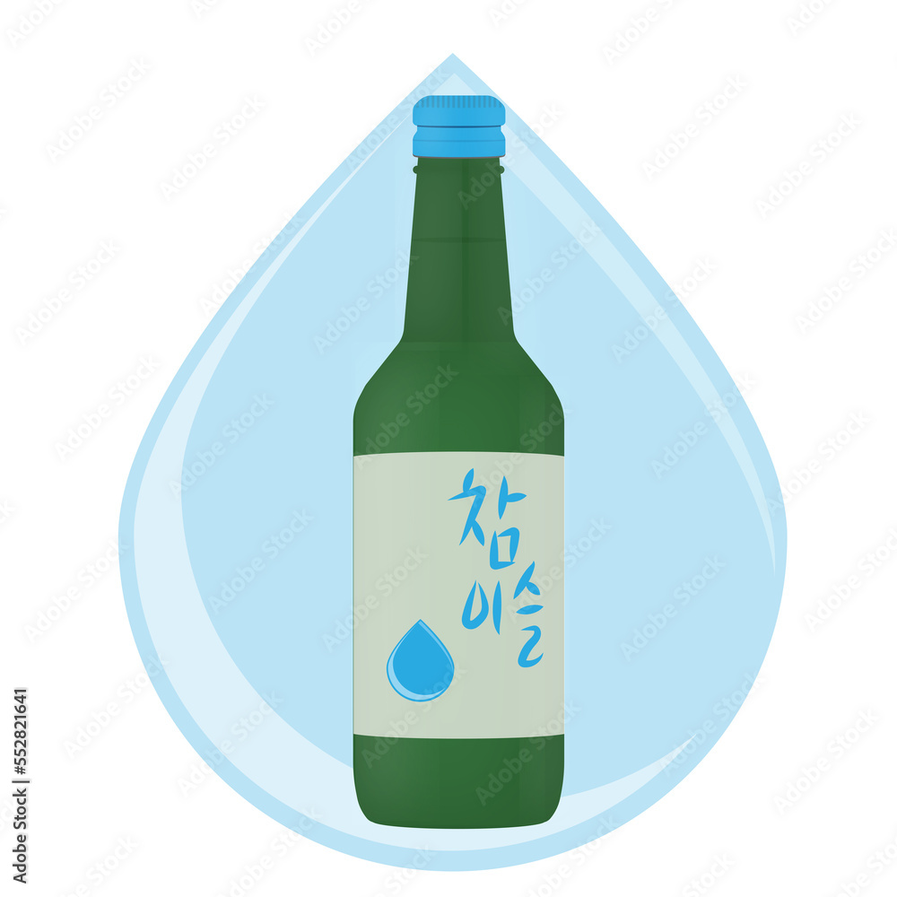 Jinro Chamisul Fresh Soju bottle or Korean alcohol Soju(Chamisul ...