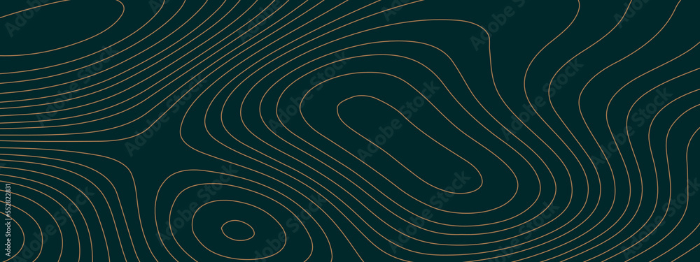 Colorful map line of topography. Abstract topographic contours map ...