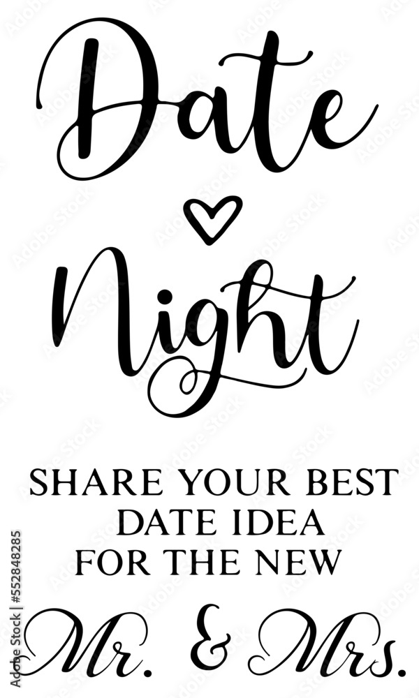 Date Jar Svg, Wedding Svg, Wedding Sign Svg, Svg Files for Cricut ...