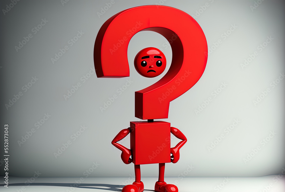 Red restriction or banned sign and a cartoon figure person mascot with ...