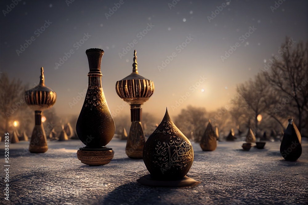 Winter Solstice in Iran Stock Illustration | Adobe Stock