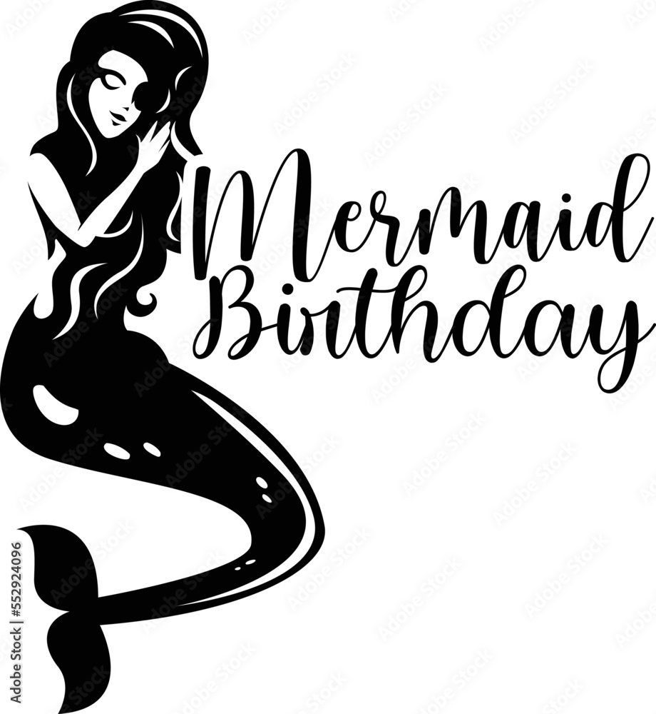 Mermaid SVG Bundle, Mermaid Tail Svg, Mermaid Quotes, Mermaid ...