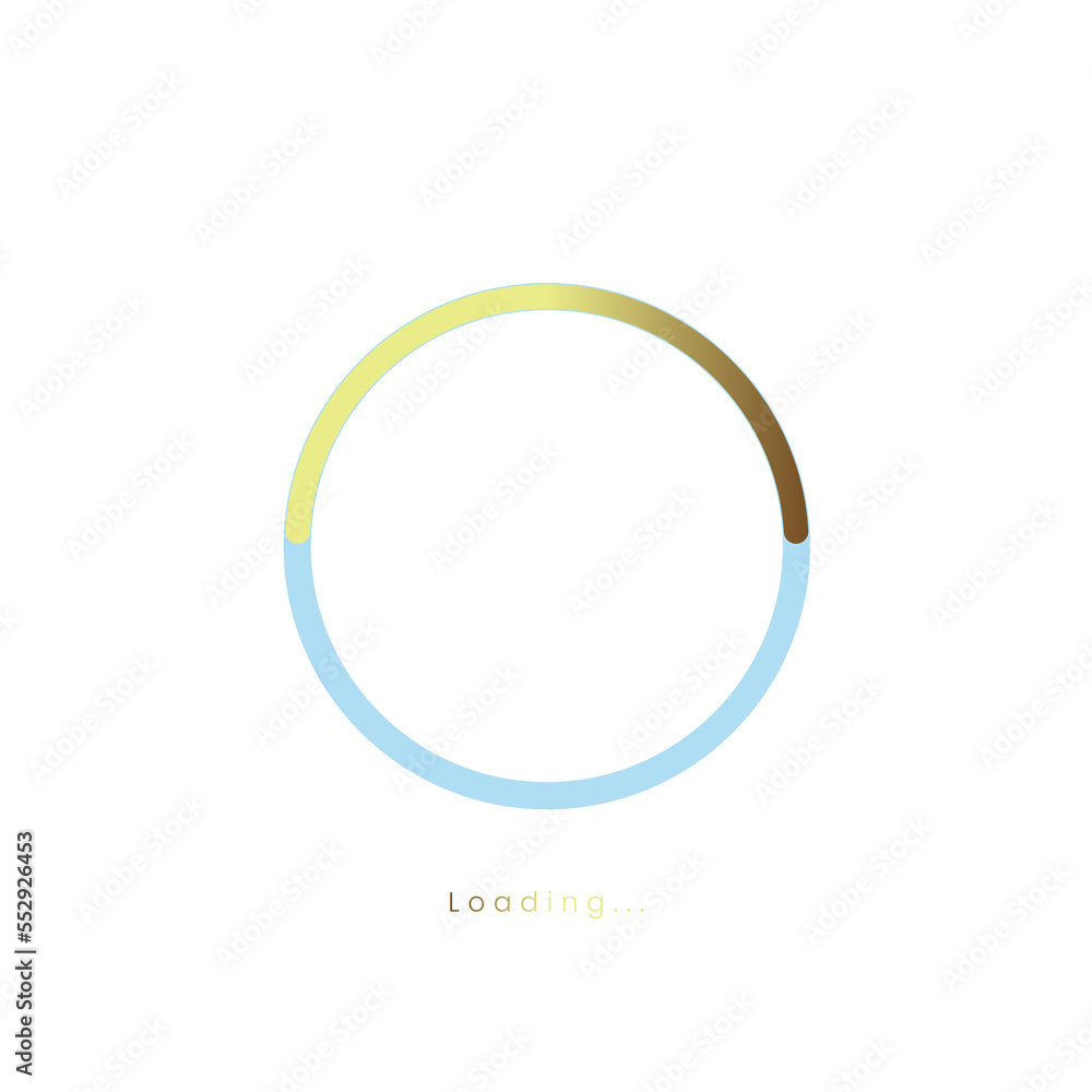 50 percent golden loading bar, gold upload UI,UX premium design bar ...