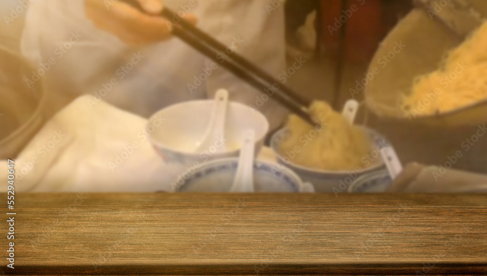 wood table, noodle ramen udon cooking background, Chinese Asian style wallpaper poster design ...