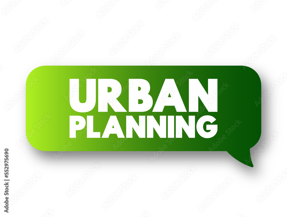 Urban planning - process that is focused on the development and design ... Urban planning - process that is focused on the development and design ...