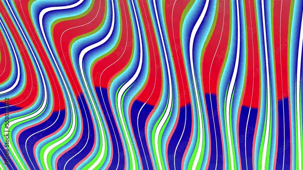 Background with zigzag stripes.multicolor psychedelic optical illusion ...
