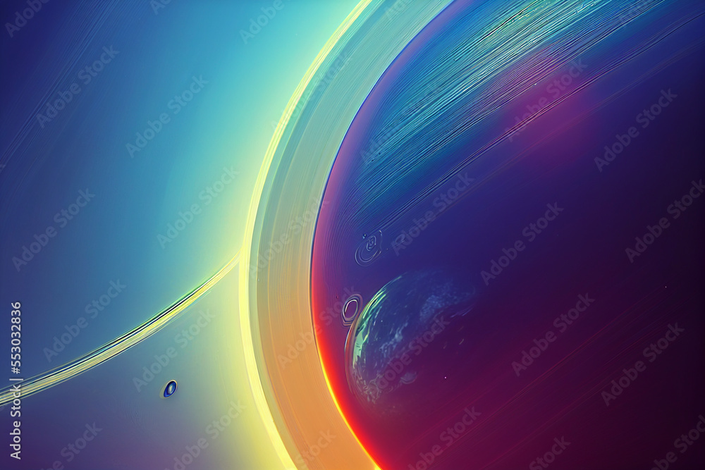 Amazing sci-fi background - supernatural extraterrestrial life form in ...