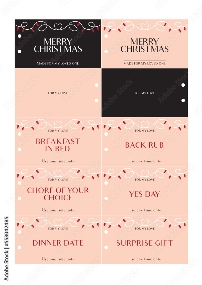 Printable: A4 and Letter formats for your printer In zip-file, you ...