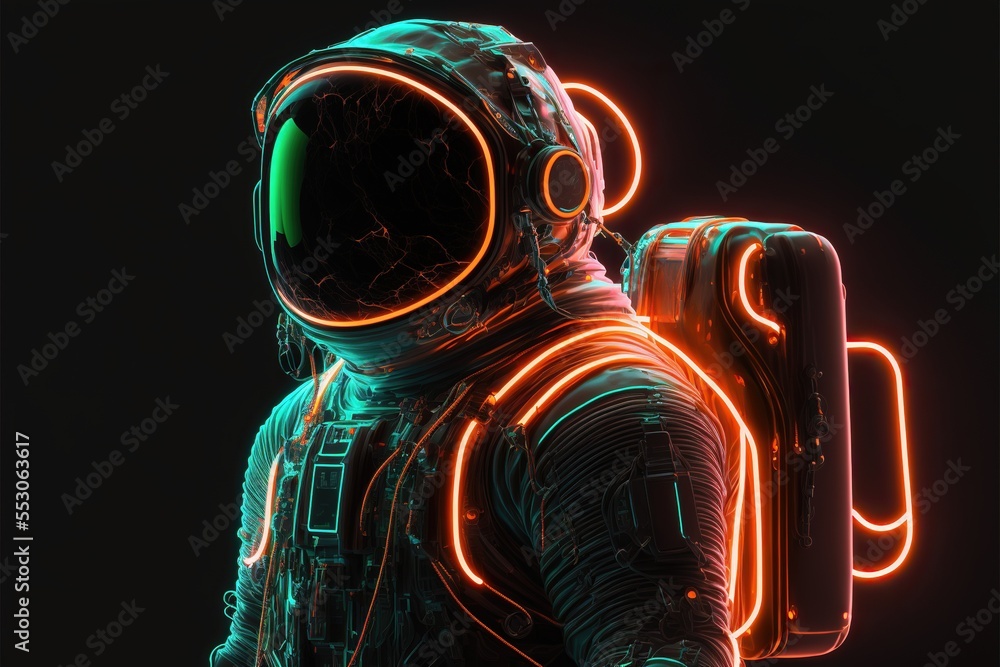 Space Suit Wallpaper